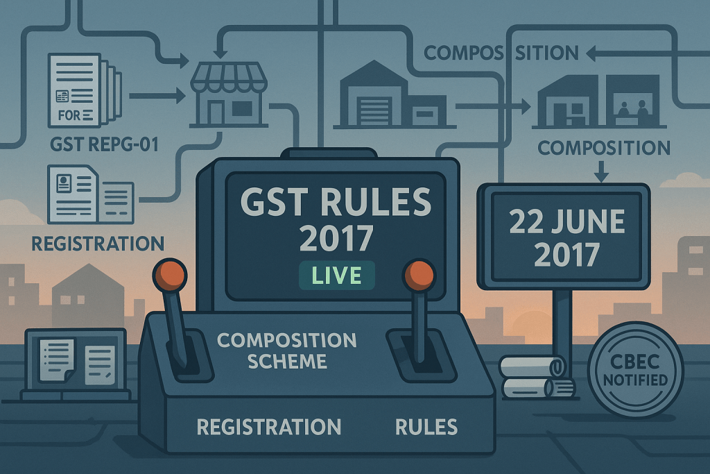 Operationalisation of GST Rules — Composition & Registration Begins ...