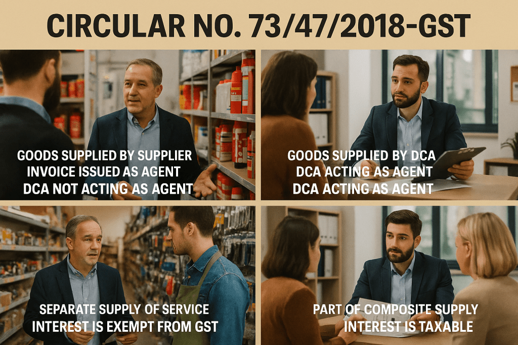 Scope of principal and agent relationship under Schedule I of CGST Act ...