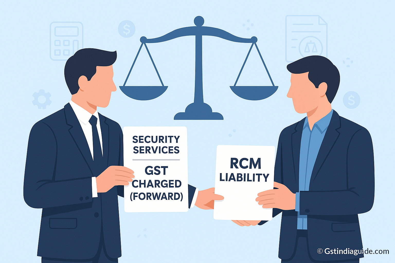 Recipient’s GST Liability under RCM when Supplier Charges GST under ...
