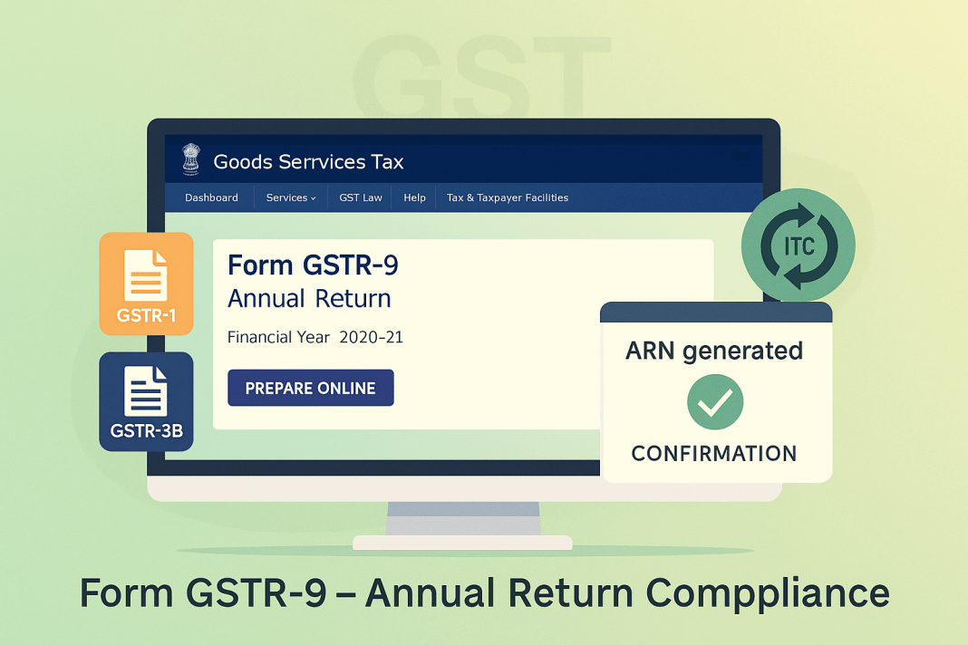GST Compliance – Form GSTR-9 (Annual Return) - GST Indiaguide