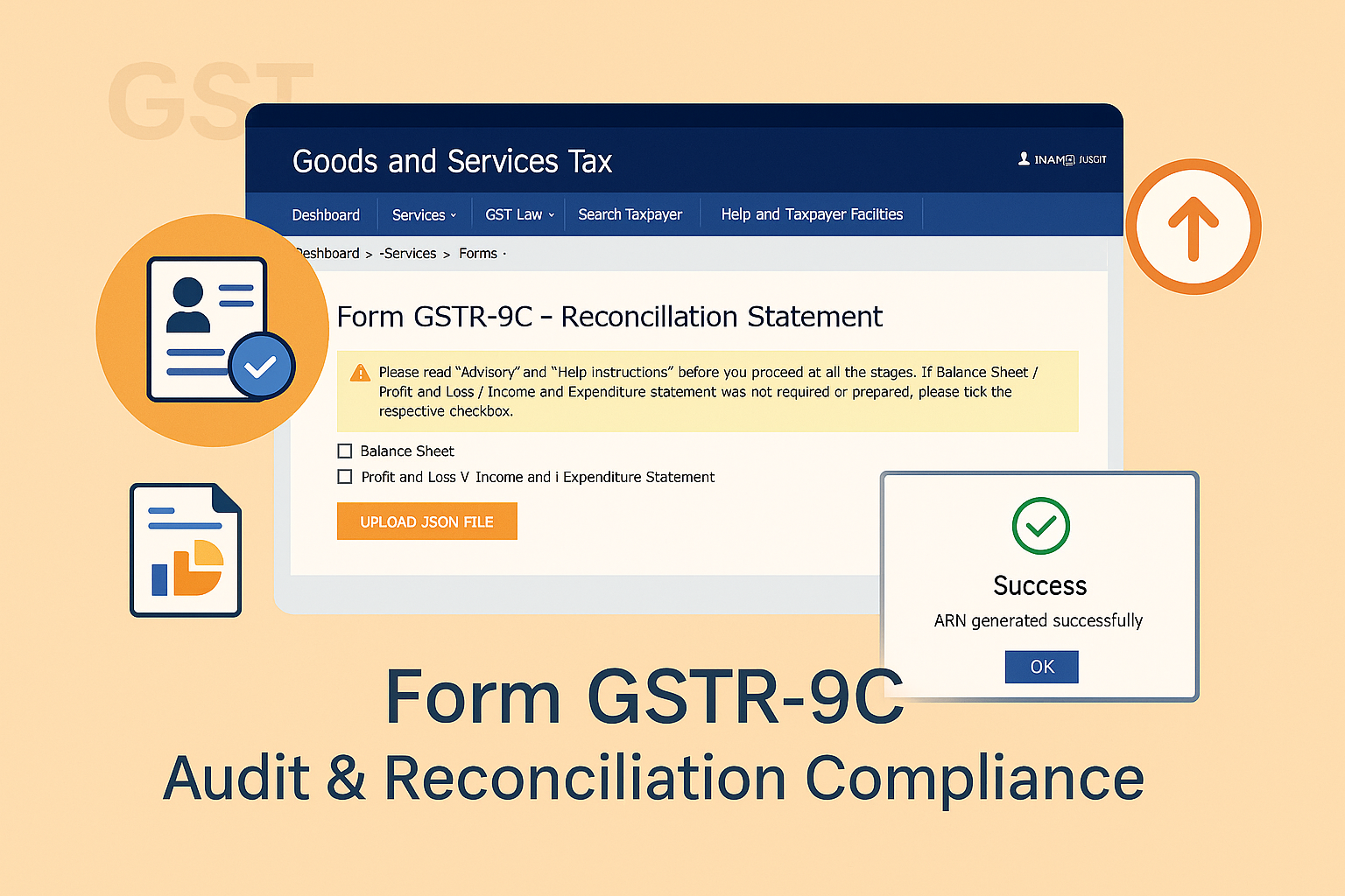 GST Compliance – Form GSTR-9C (Reconciliation Statement & Audit ...