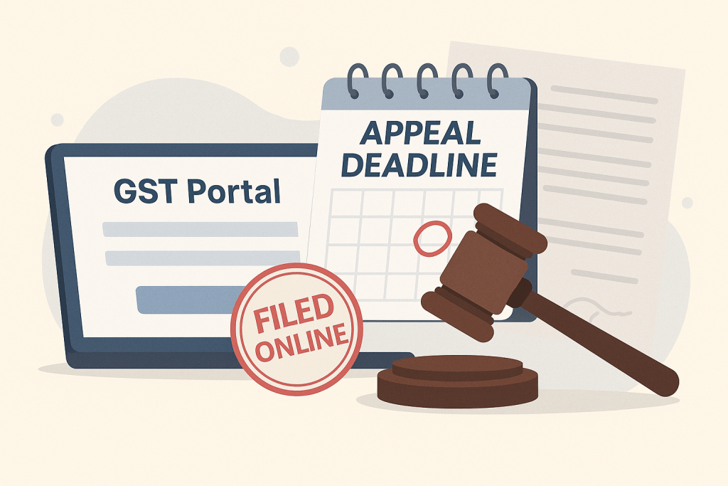 Delay in Physical Filing Cannot Defeat Timely Online GST Appeal - GST ...
