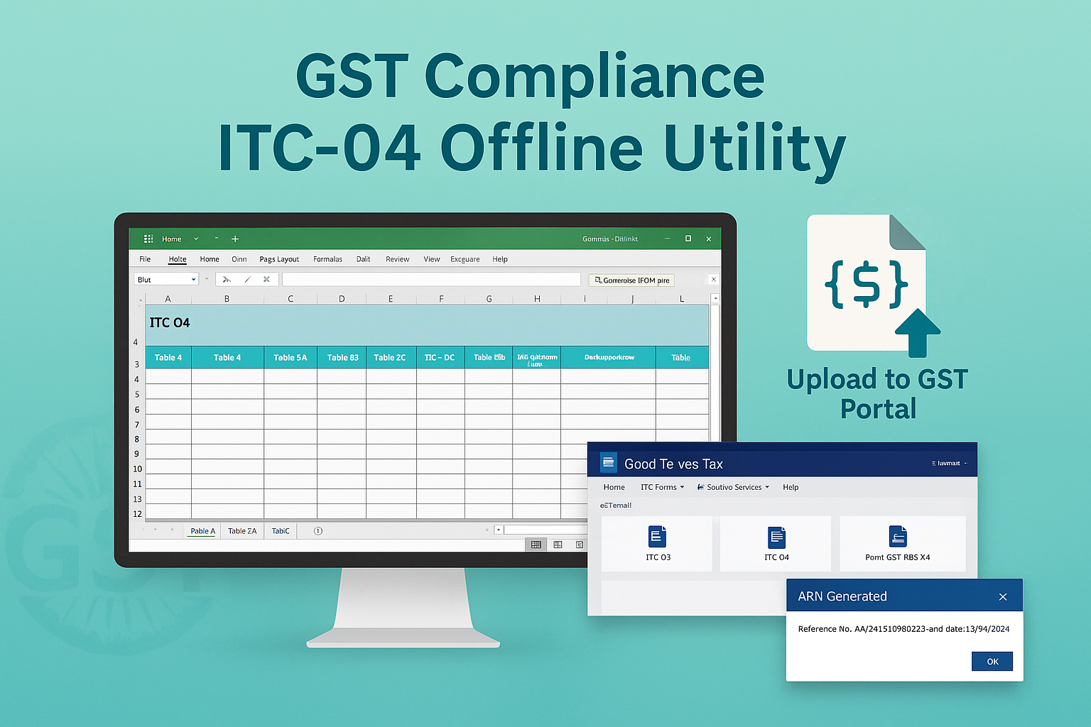 GST Compliance – ITC-04 Offline Utility - GST Indiaguide