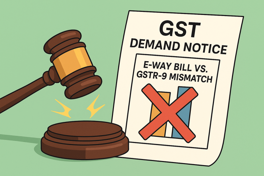 GST demand quashed as mismatch in e-way bills cannot trigger ...