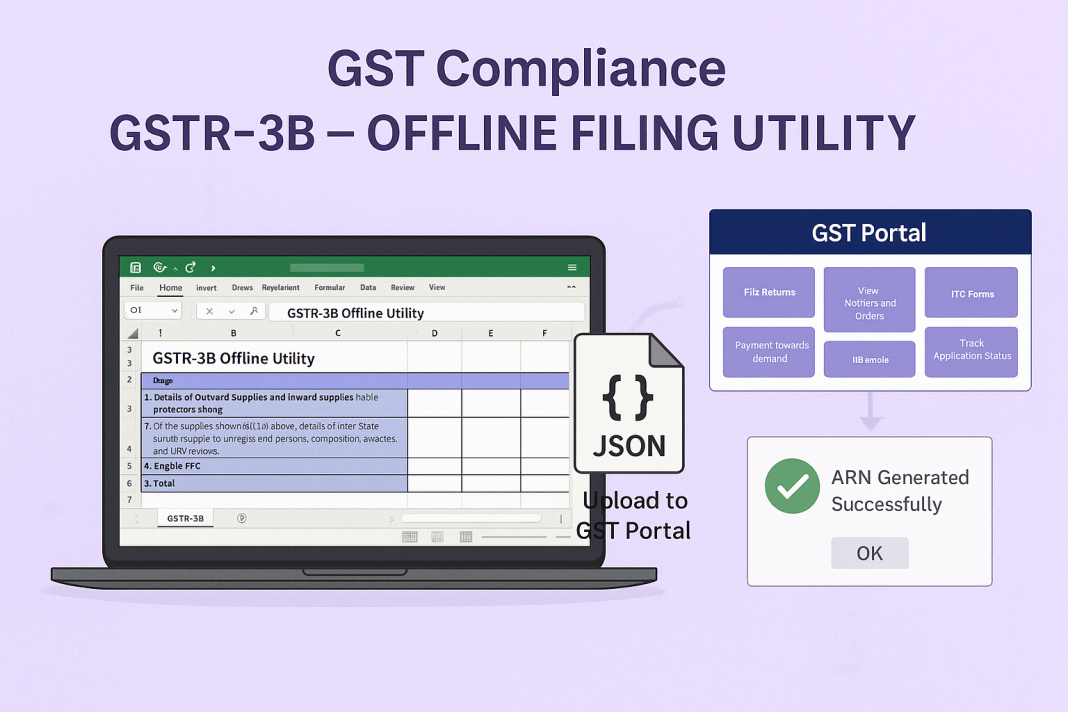 GST Compliance – GSTR-3B Offline Utility - GST Indiaguide