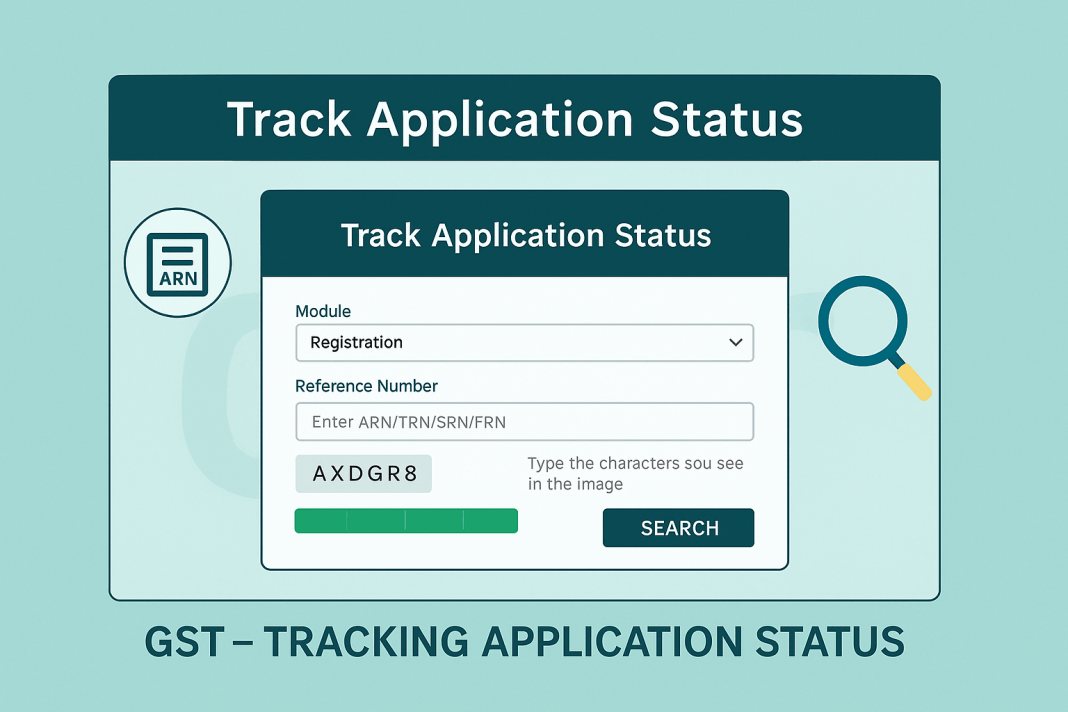 GST Compliance – Tracking Application Status - GST Indiaguide