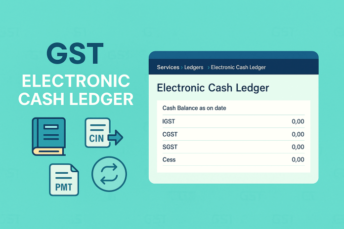 GST Compliance – Electronic Cash Ledger - GST Indiaguide