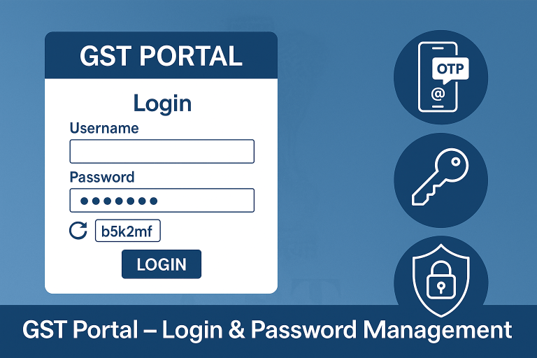 GST Compliance – Portal Login & Password Management - GST Indiaguide