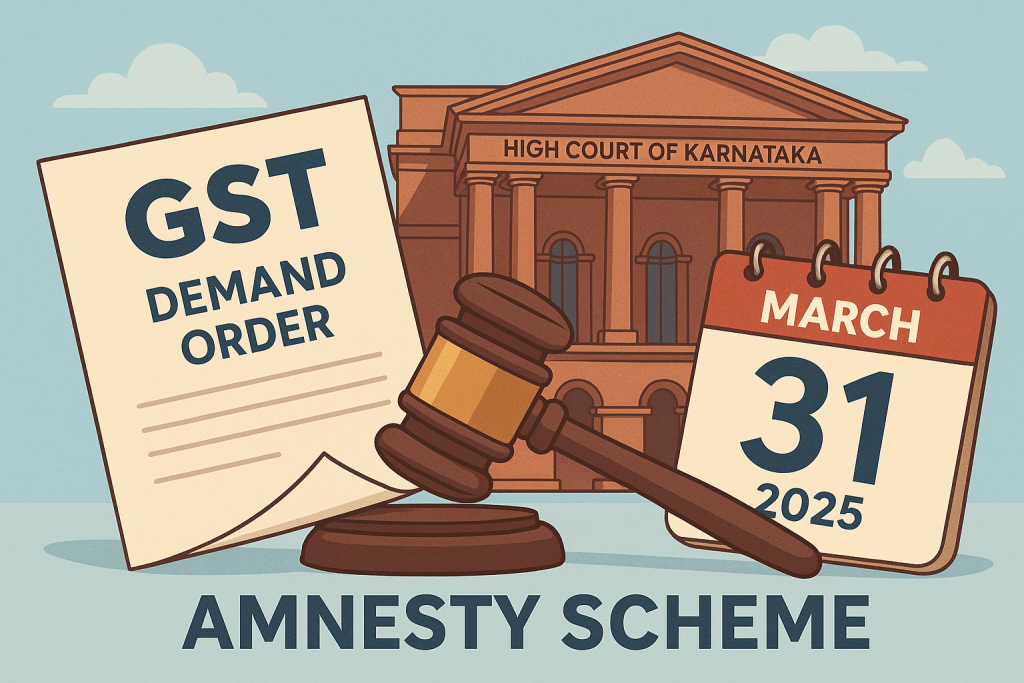 GST demand order set aside and matter remanded to enable taxpayer to ...